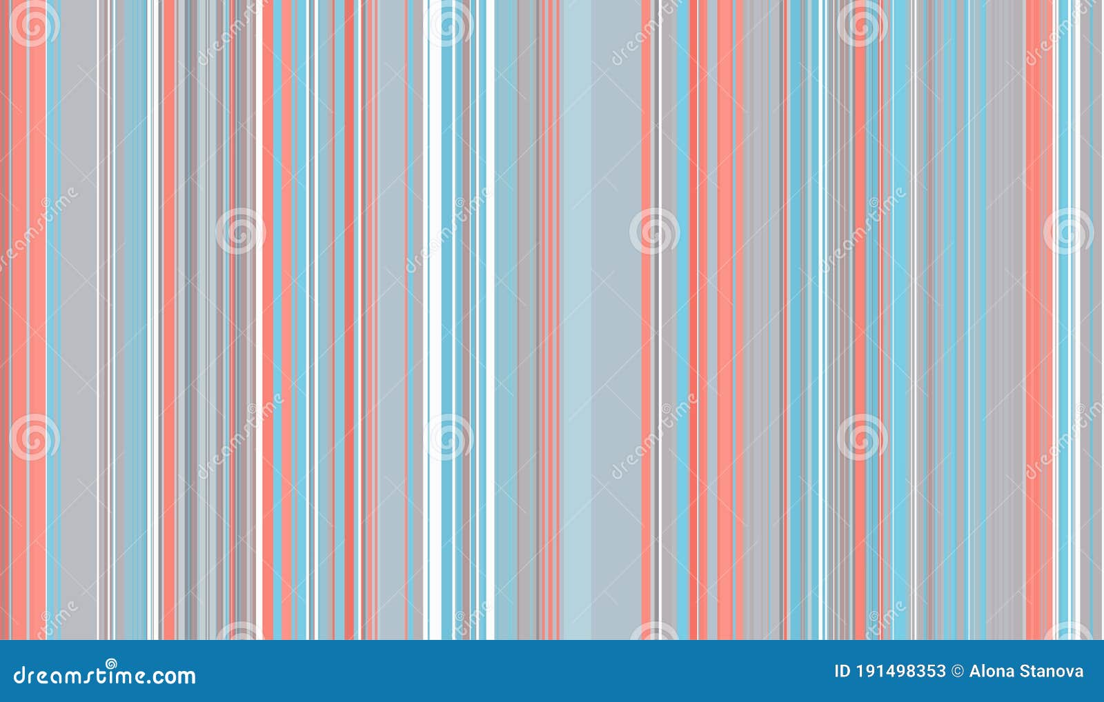 Orange and Blue Vertical Stripes and Lines. Vector Striped Seamless ...