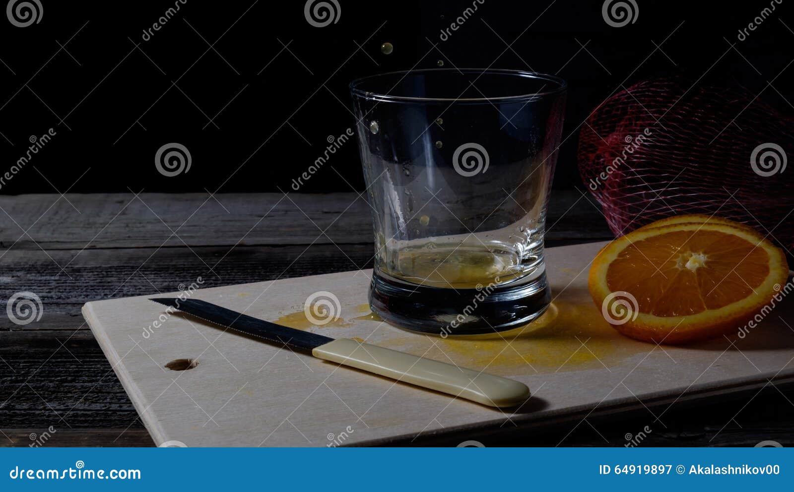 Orange on the board stock image. Image of background - 64919897
