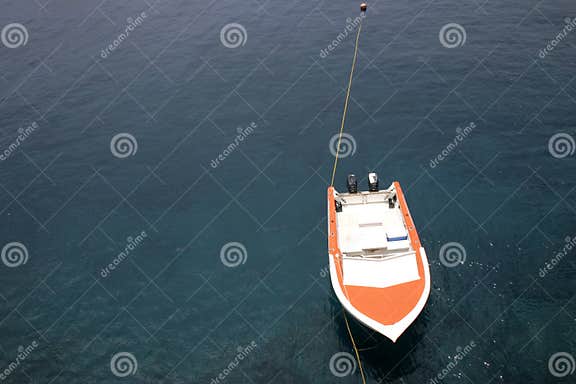 Orange boat stock image. Image of vacation, colorful, color - 314165