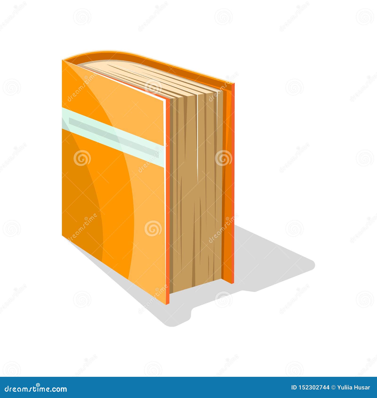 Orange Title Page From Herringbone Cartoon Vector | CartoonDealer.com ...