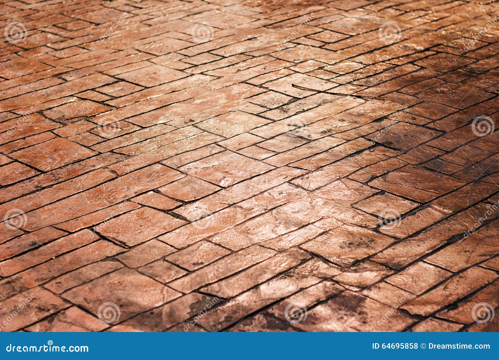 Orange brick floor textile stock photo. Image of street - 64695858