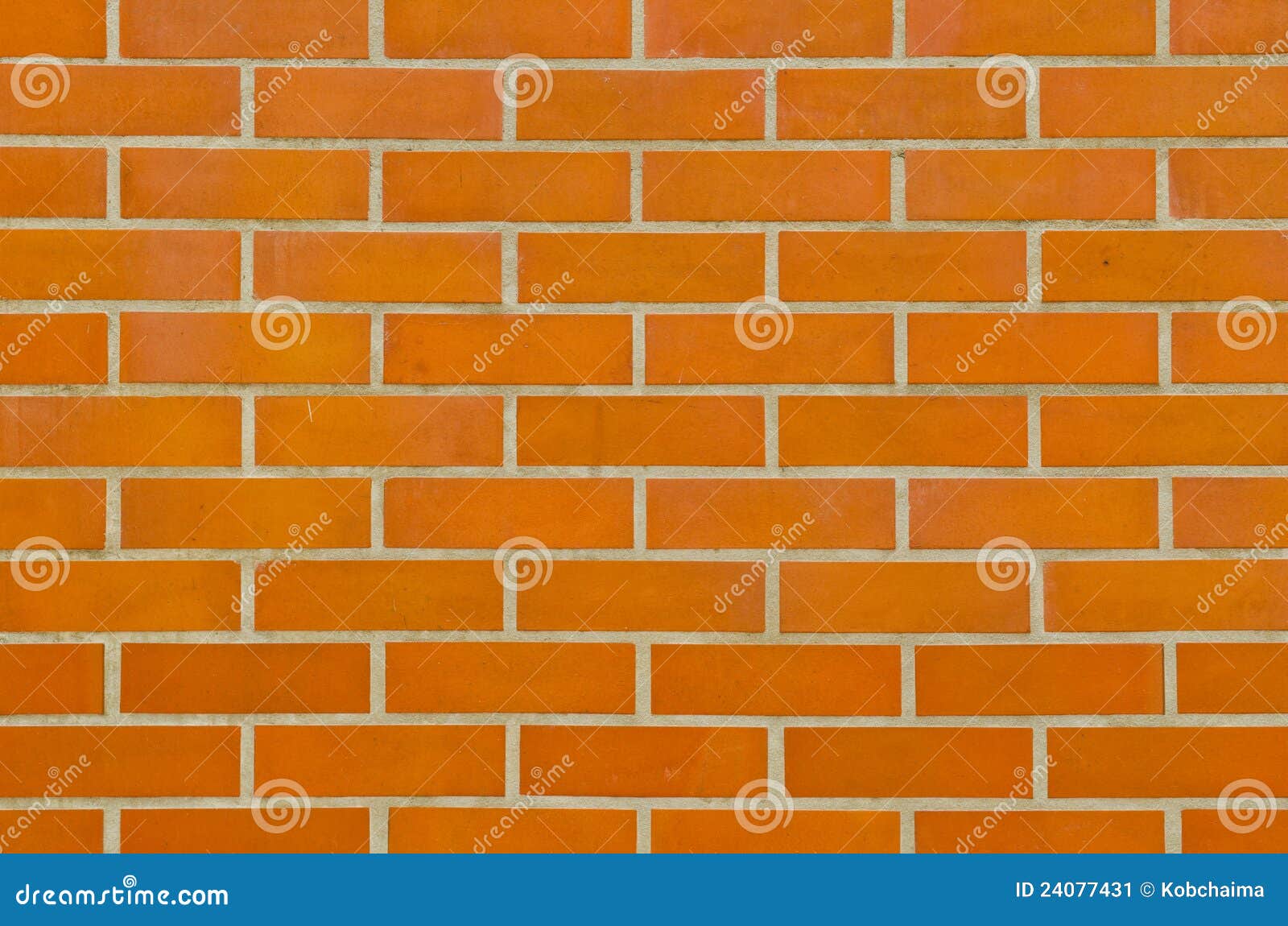 Orange brick wall stock image. Image of block, brickwork - 24077431