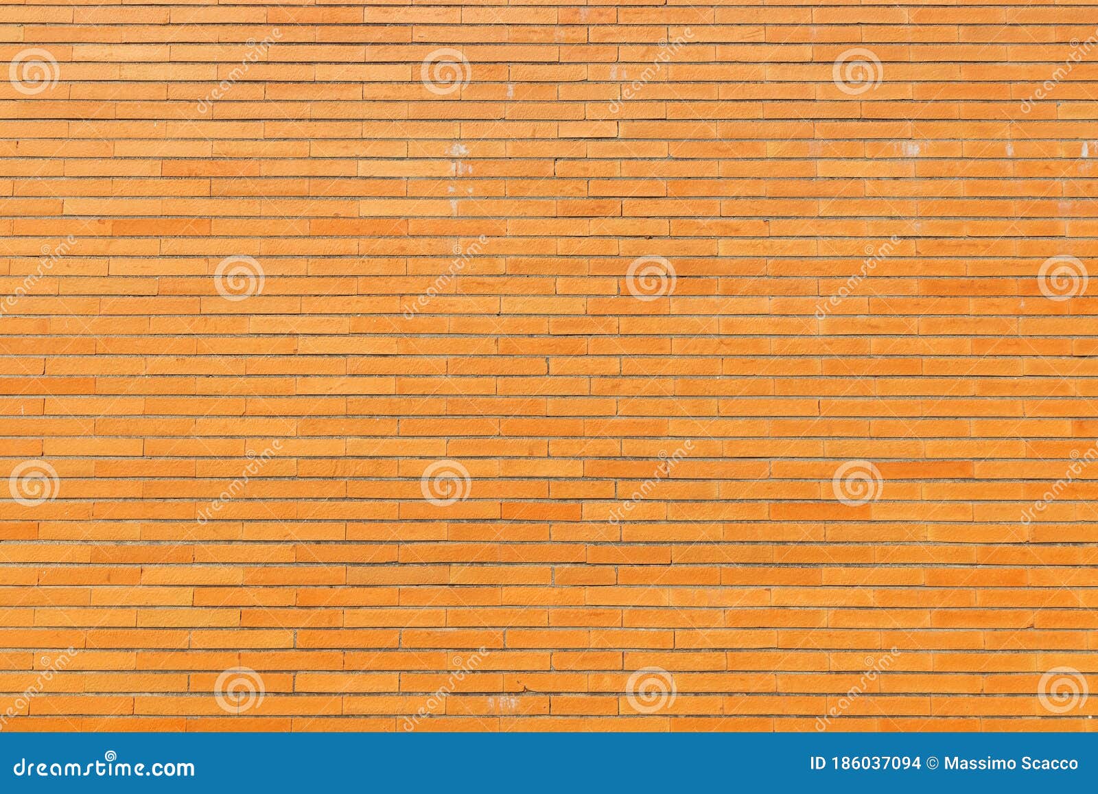 Orange brick wall texture stock photo. Image of orange - 186037094