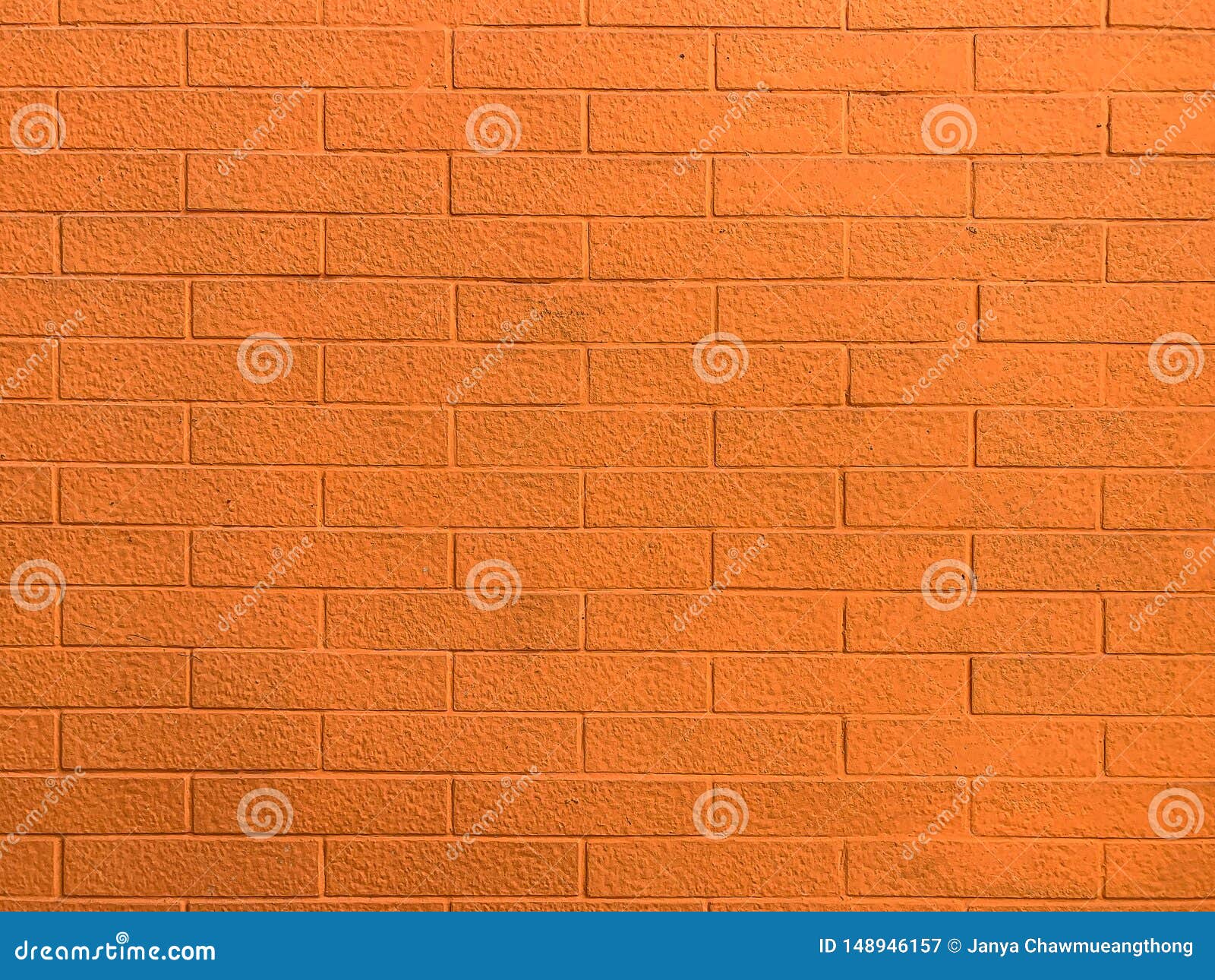 Orange brick wall stock image. Image of dirty, wallpaper - 148946157