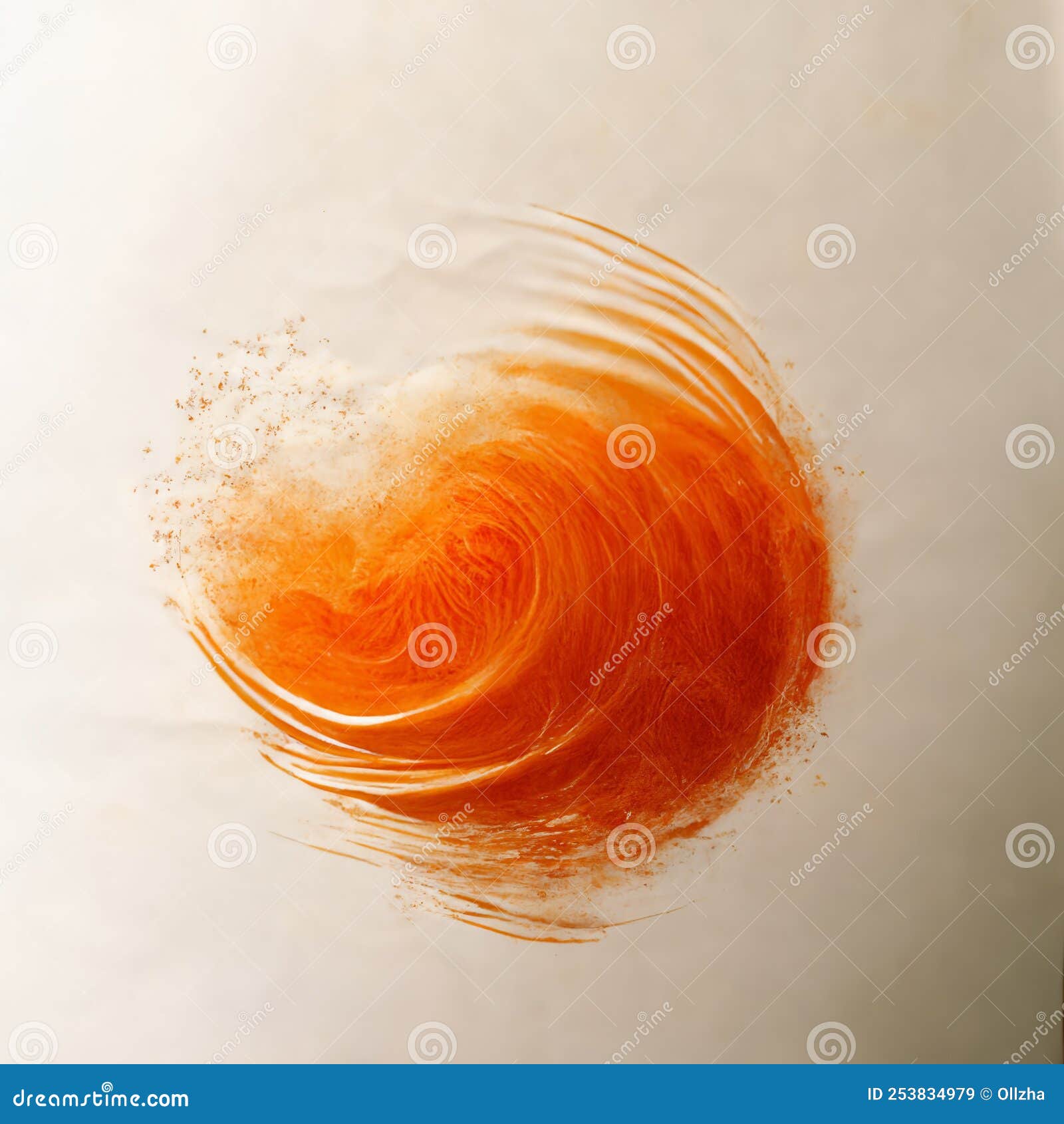 Circle Particles Spread From Right To Left Cartoon Vector ...
