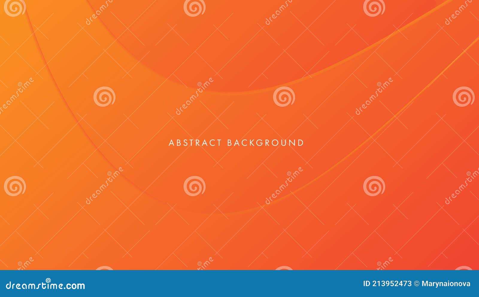 Orange Bright Background with Subtle Curves, Layers Overlay ...