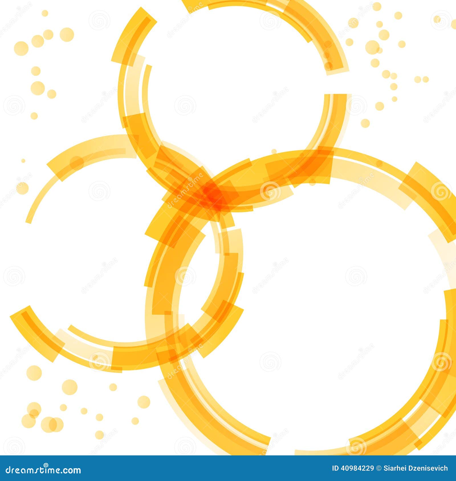 Bright Circle Brochure Cover Design. Template Layout For Annual Report ...