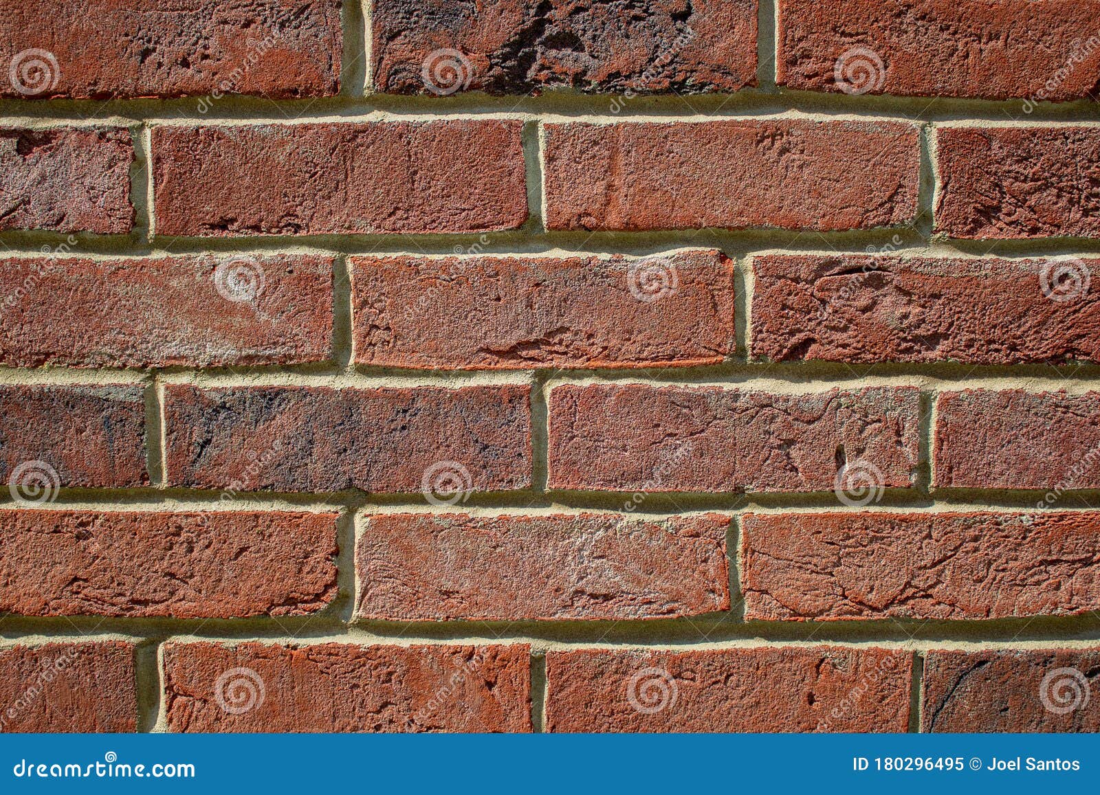 Orange British Brick Wall Pattern Stock Image - Image of closeup ...