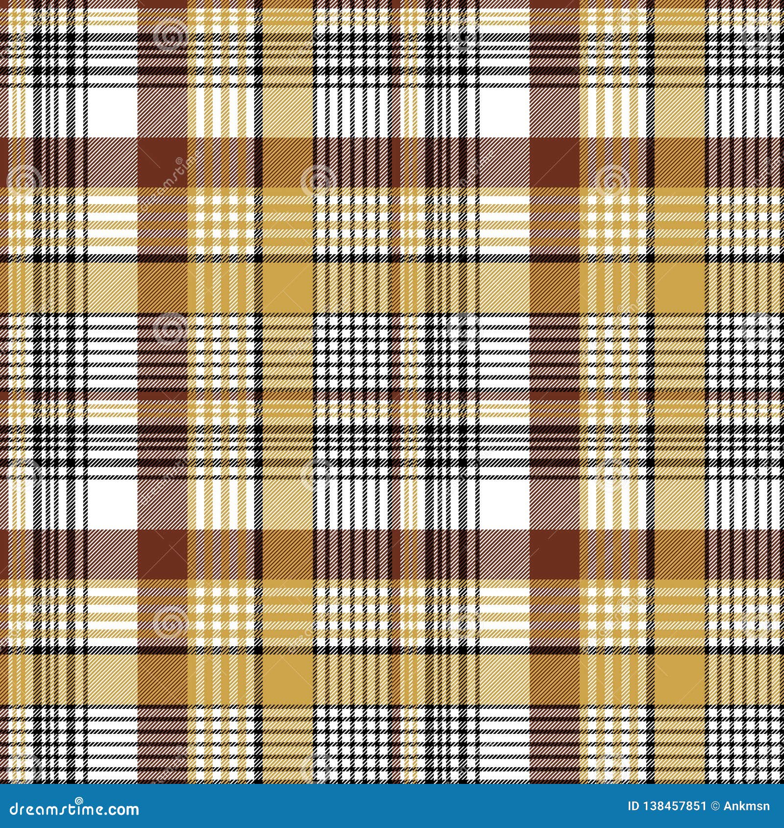 Orange Brown Fabric Texture Background Seamless Pattern Stock Vector ...