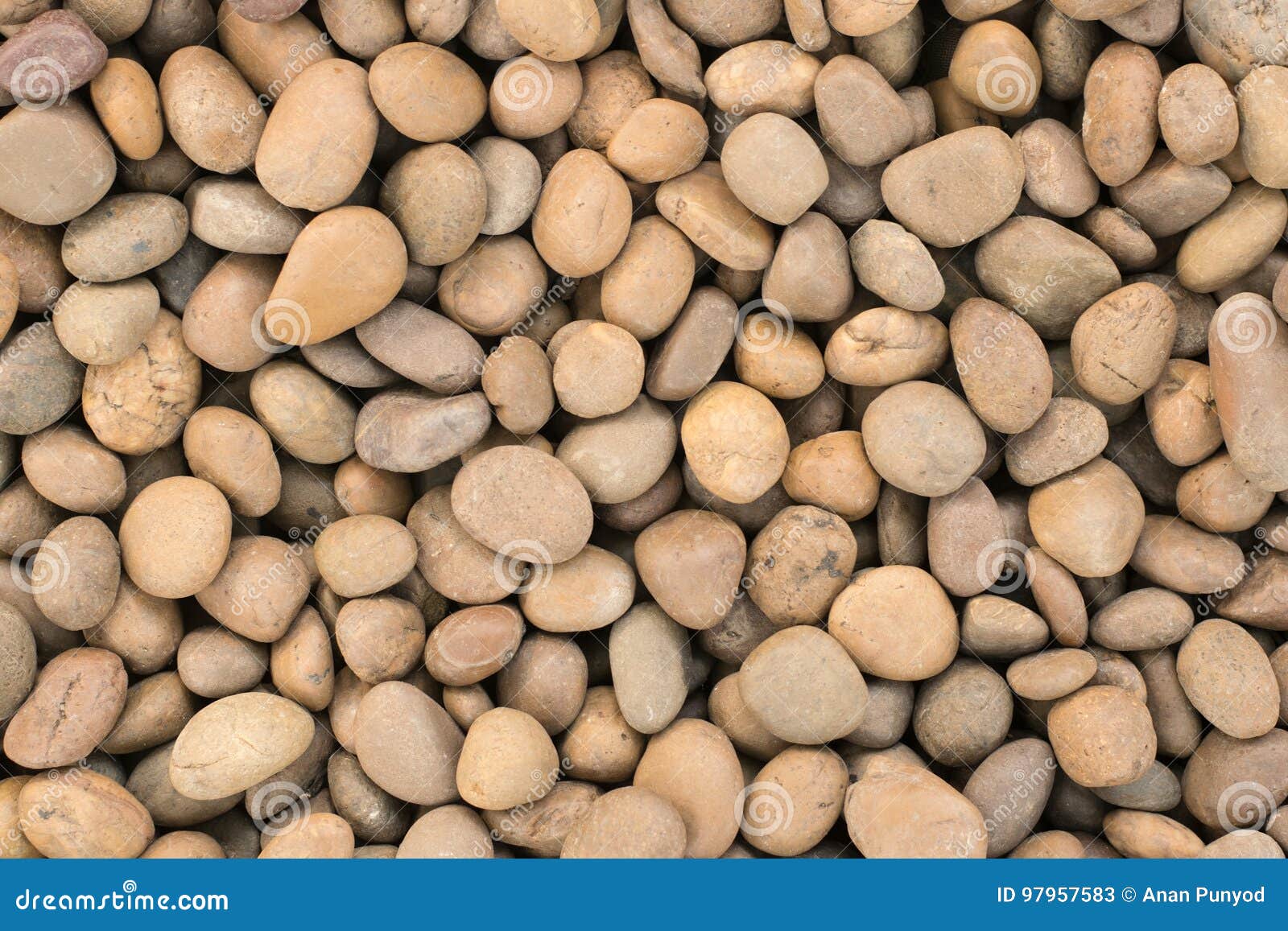 Orange Brown Rounded Rocks Stones Texture Abstract Background Stock ...