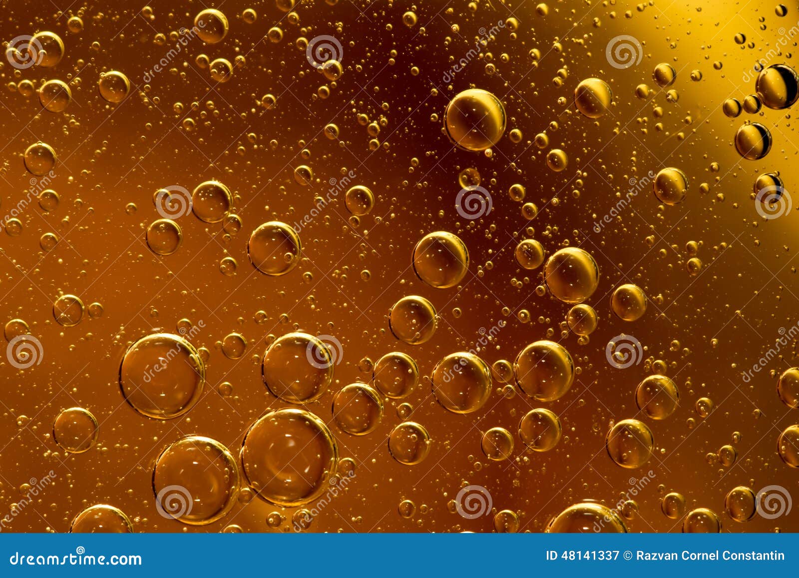 Orange bubbles stock image. Image of detail, closeup - 48141337