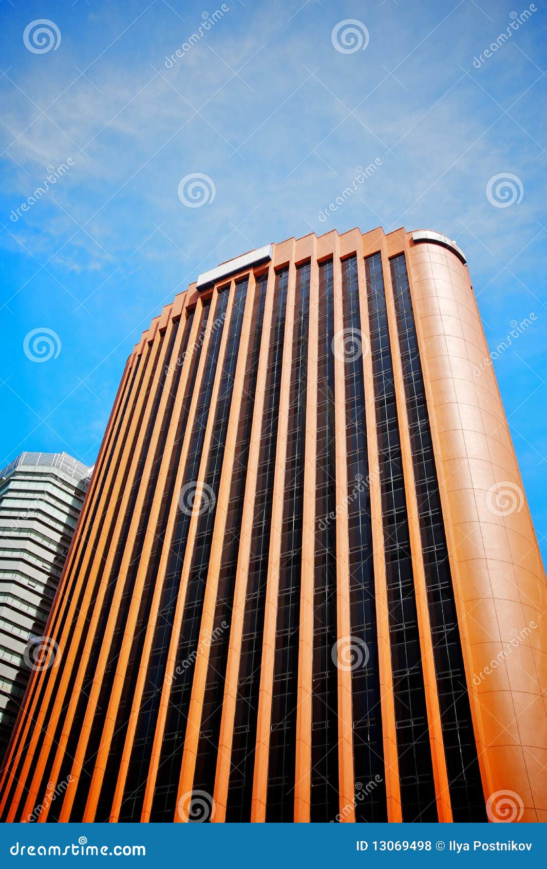 Orange building stock photo. Image of malaysia, dominate - 13069498