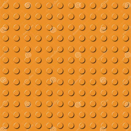 Orange Building Blocks Seamless Pattern Stock Vector - Illustration of ...