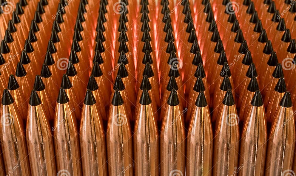 Orange bullets stock photo. Image of control, ammo, shooting - 9173290