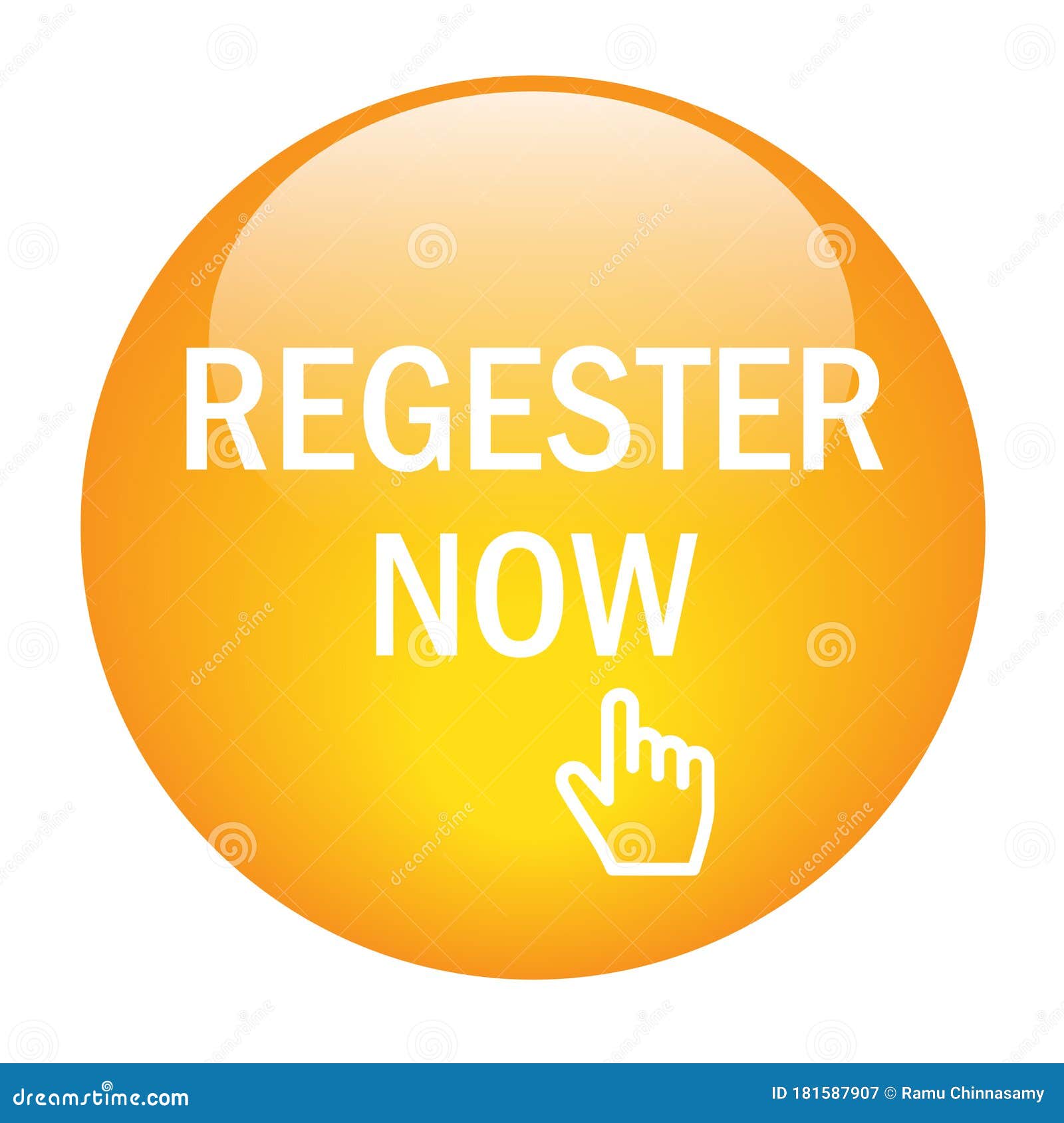 Register now button stock illustration. Illustration of membership ...