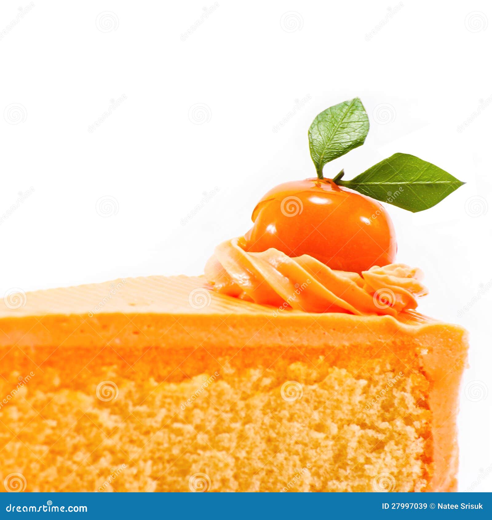 Orange cake stock image. Image of fresh, dessert, food - 27997039