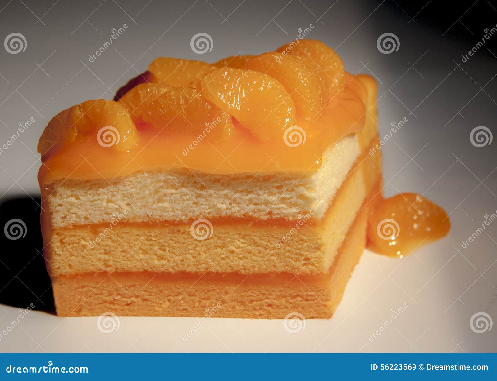 Orange cake stock image. Image of fresh, fruits, pastry - 56223569