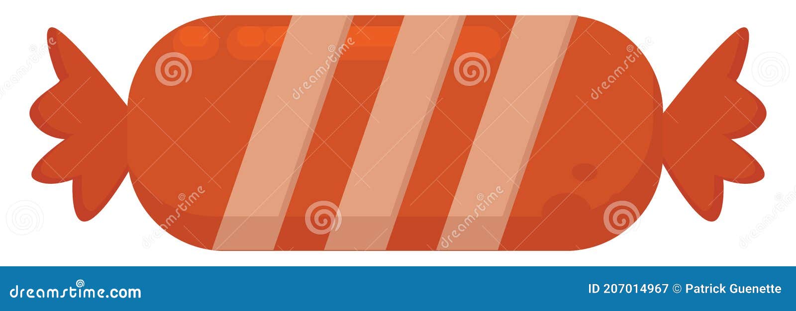 Orange Candy, Illustration, Vector Stock Vector - Illustration of ...