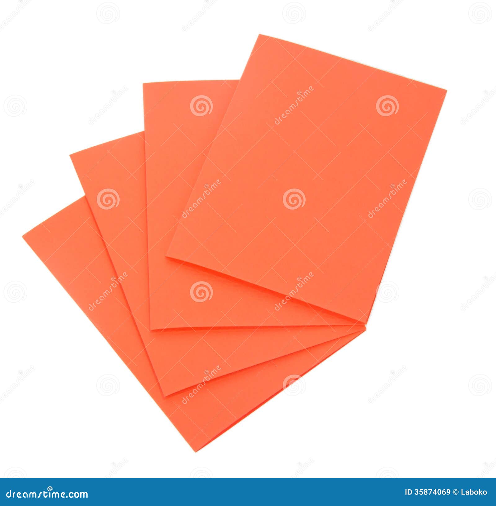Orange cards stock image. Image of pattern, colorful - 35874069