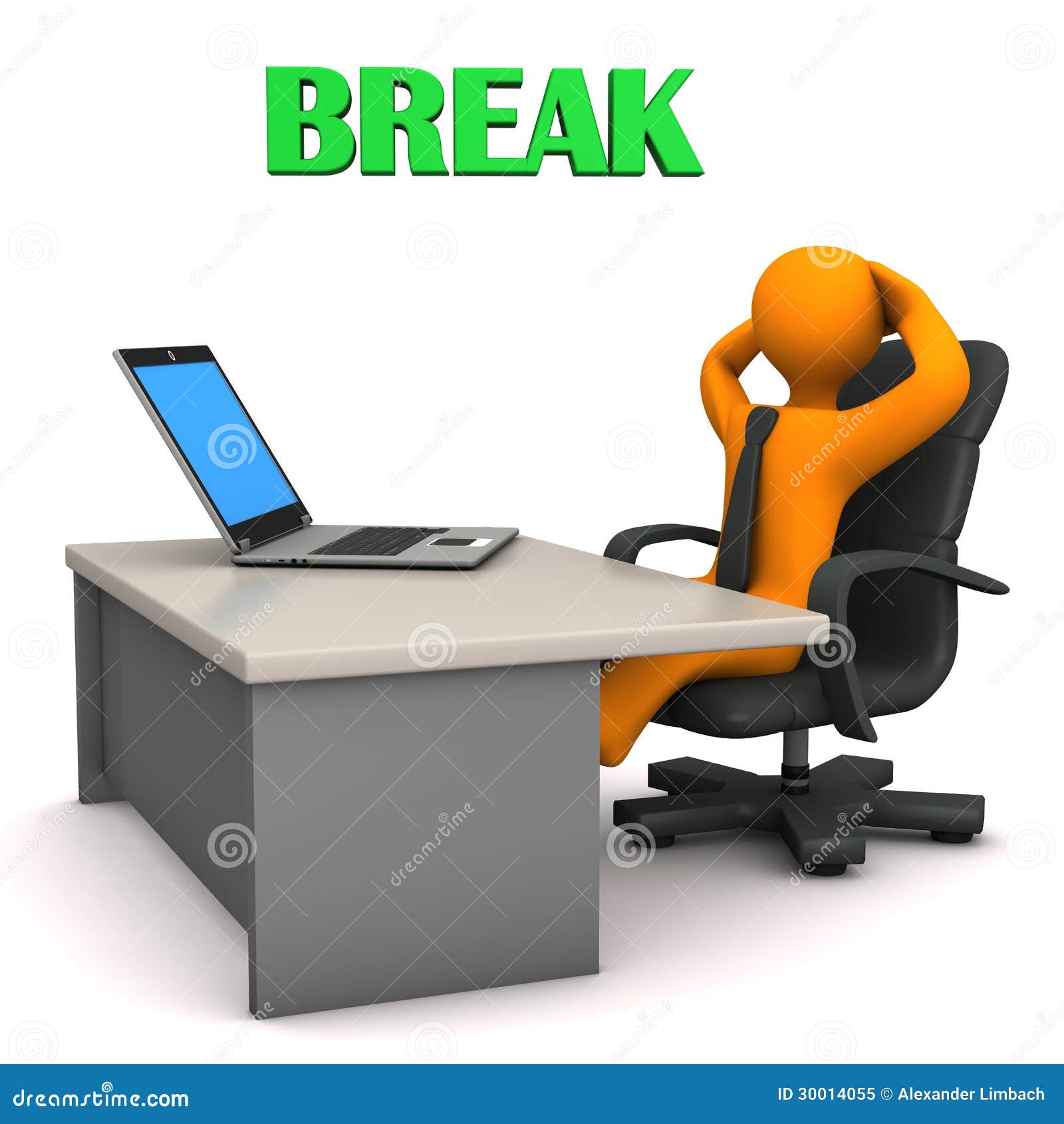 Break stock illustration. Illustration of shopping, computer - 30014055