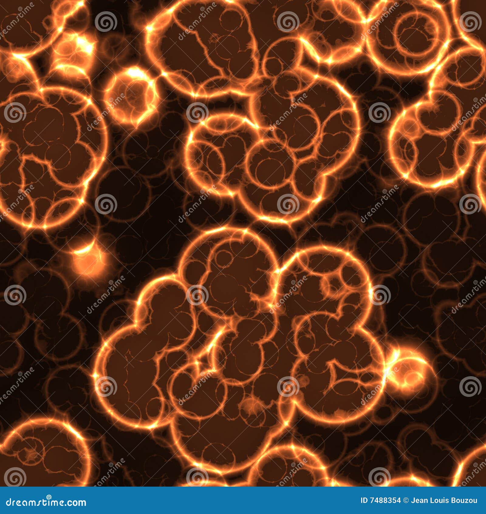 Orange cells background stock illustration. Illustration of human - 7488354