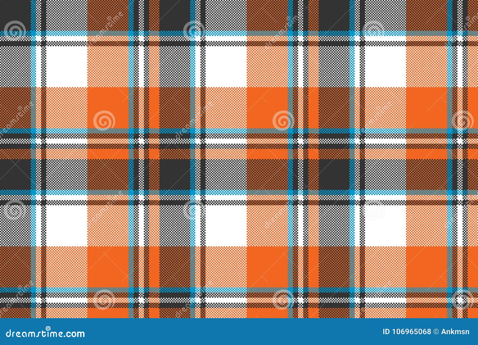 Orange Check Plaid Seamless Fabric Texture Stock Vector - Illustration ... Orange Check Plaid Seamless Fabric Texture Stock Vector - Illustration ...