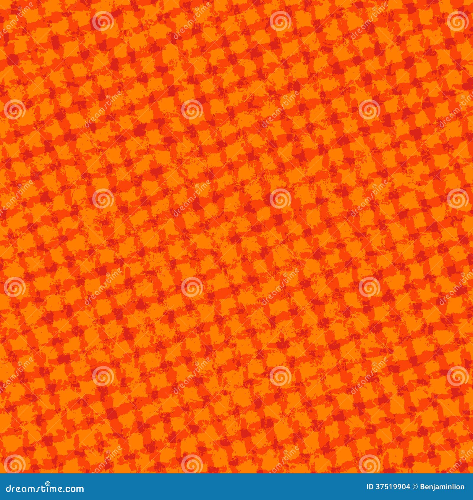 Orange Checkered Grunge stock vector. Illustration of geometric - 37519904
