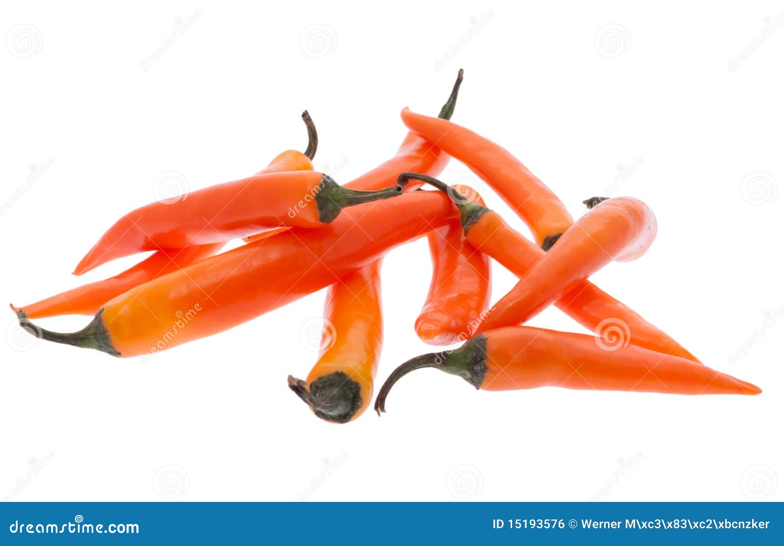 Orange chili pepper stock photo. Image of nutrition, healthy - 15193576
