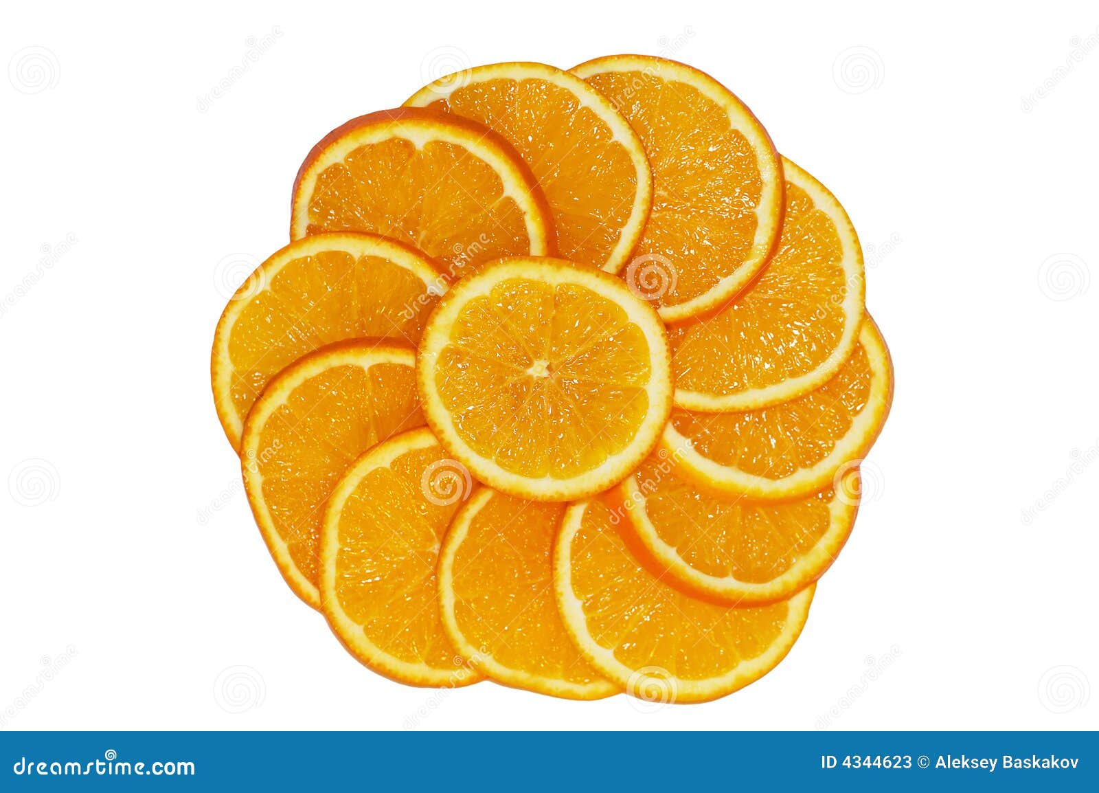 Orange circle stock image. Image of freshness, food, background - 4344623