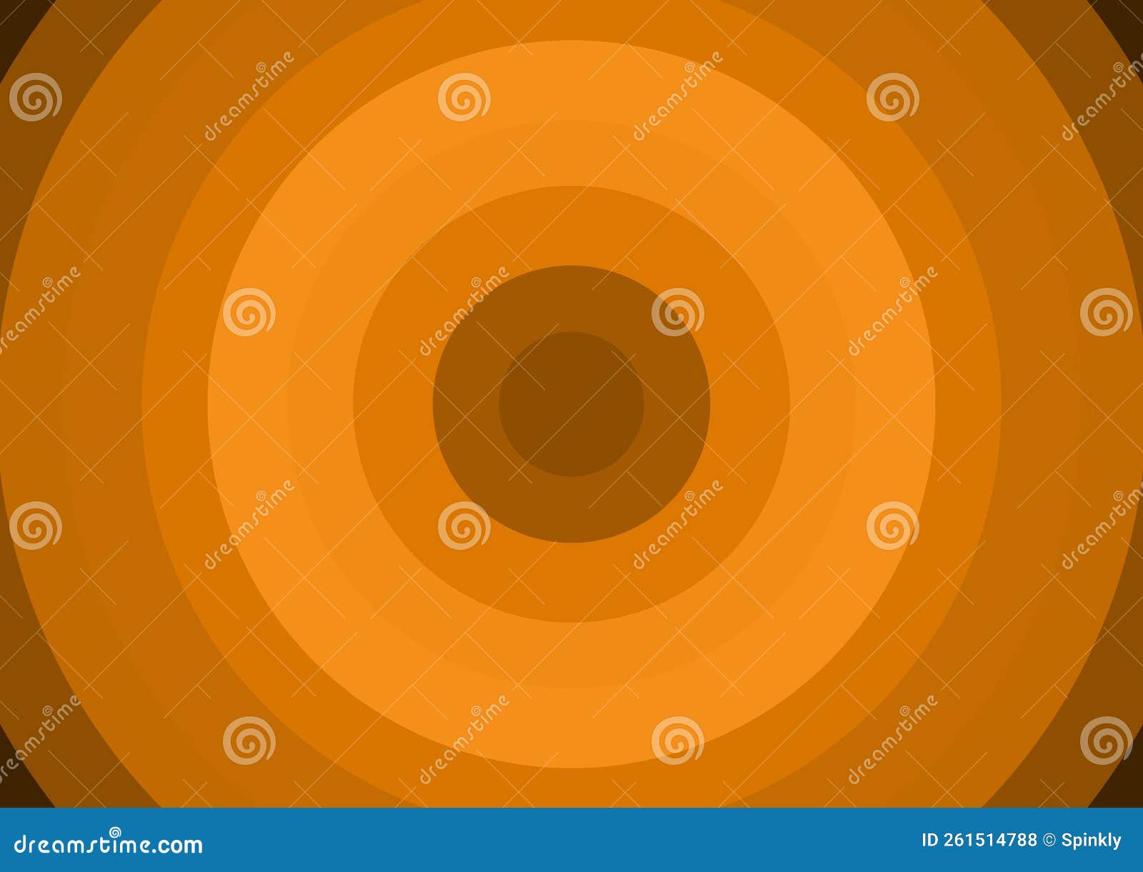 Orange Circles Layered Pattern Centered Background Wallpaper Design ...