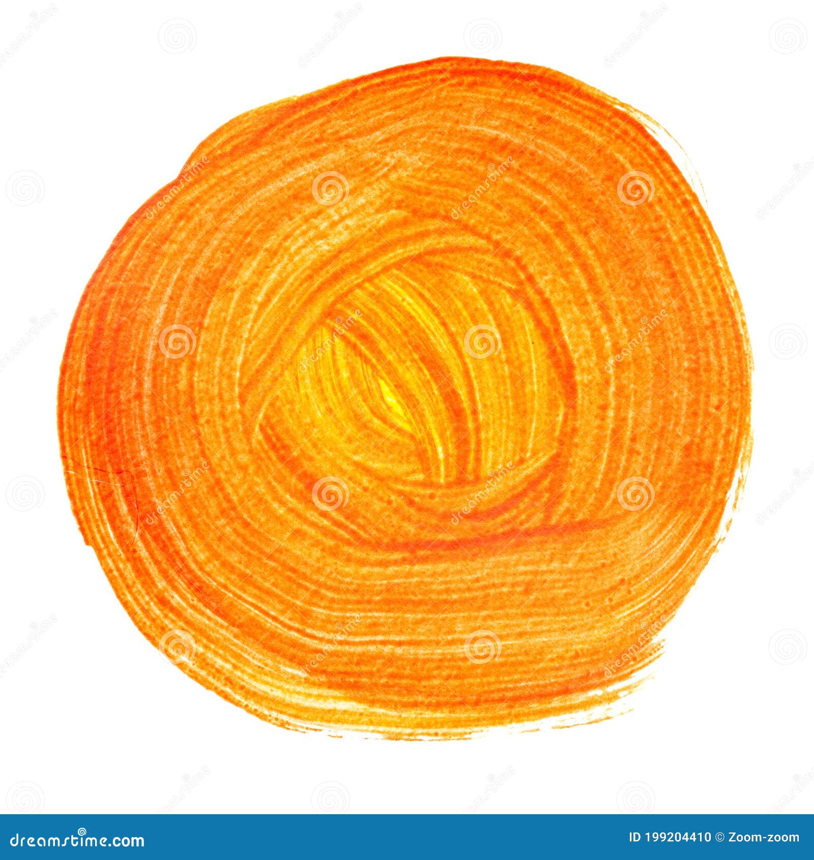 Orange Circular Air Ventilation Duct Stock Image | CartoonDealer.com ...
