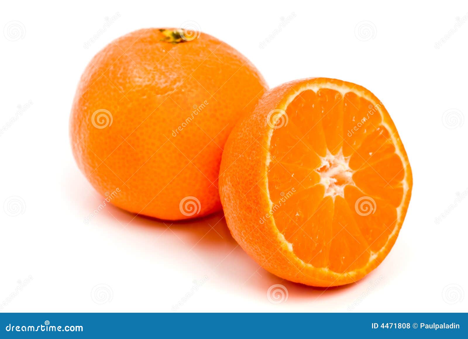 Orange Citrus Fruit Infected With HLB Citrus Greening Stock Photography ...