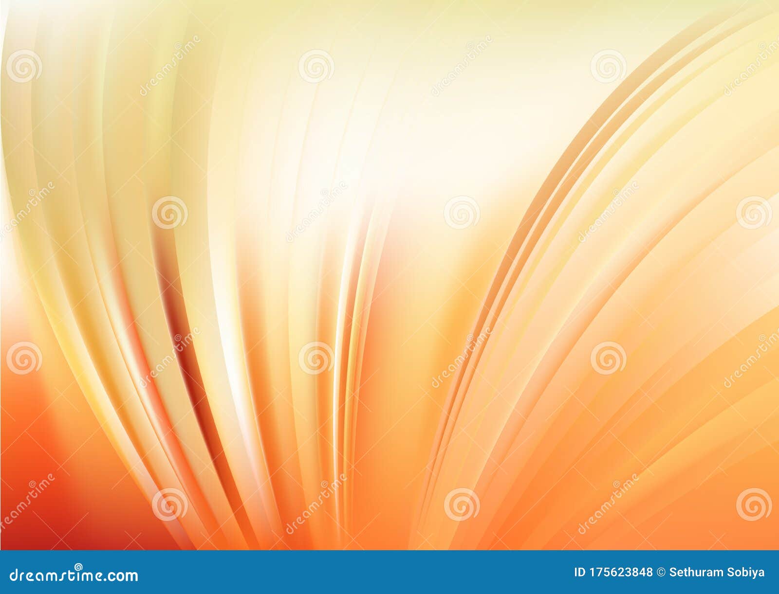 Orange Close Up Smooth Background Vector Illustration Design Stock ...