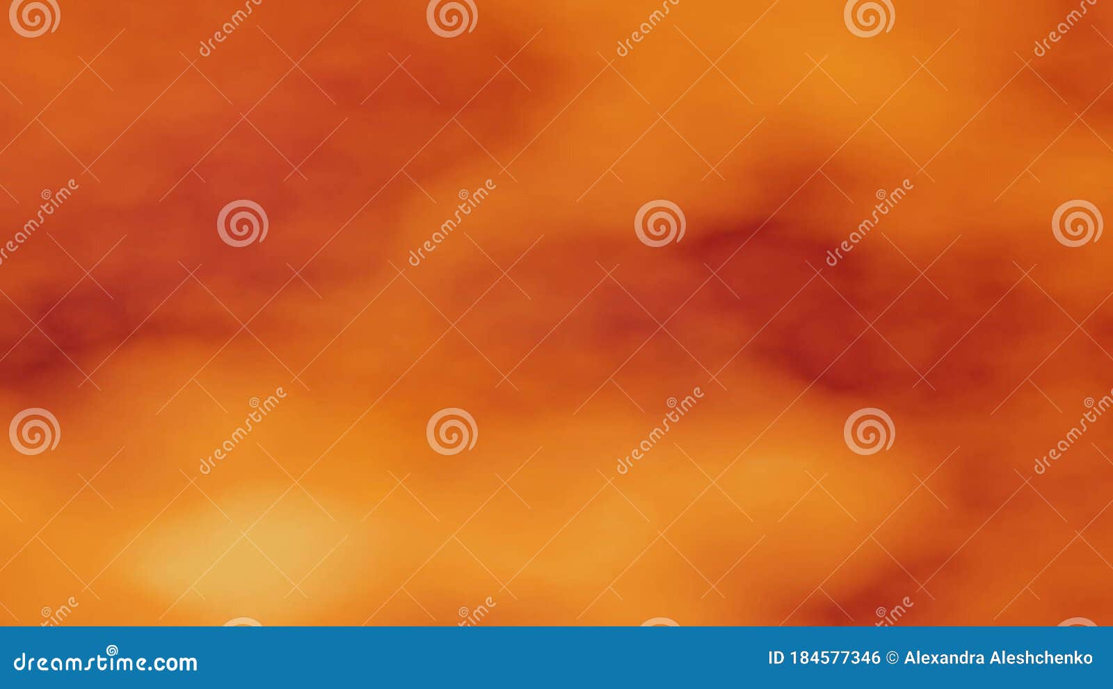 Orange Clouds Animated Background. Seamless Looping Stock Footage ...