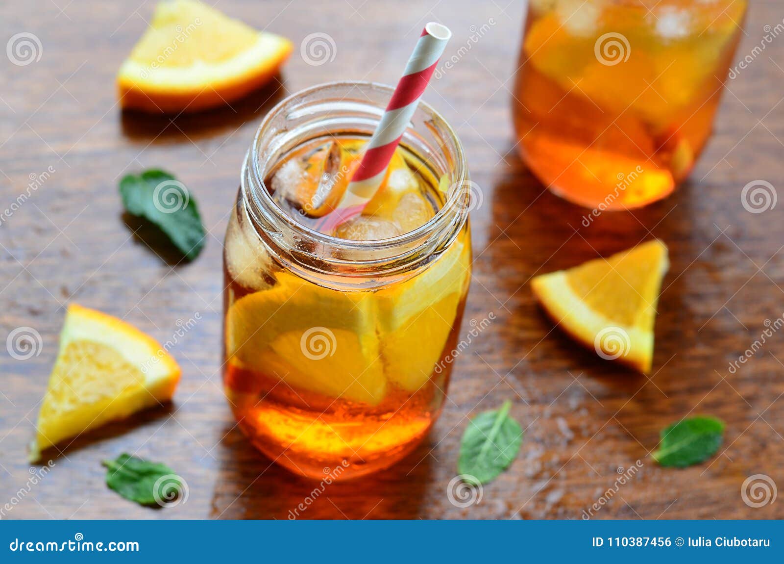 Orange Cold Drink, Cocktail Stock Photo - Image of detox, cocktail ...