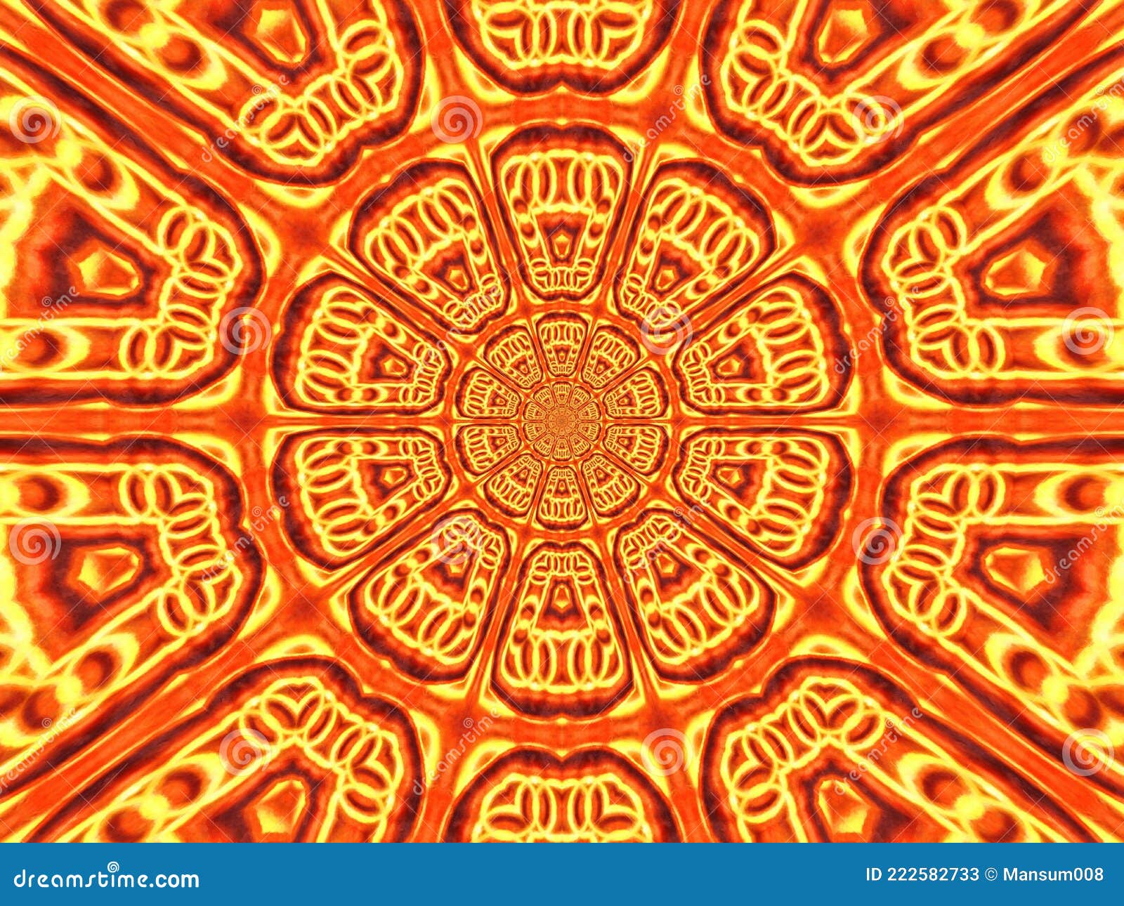 Orange Color of Abstract Background Stock Illustration - Illustration ...