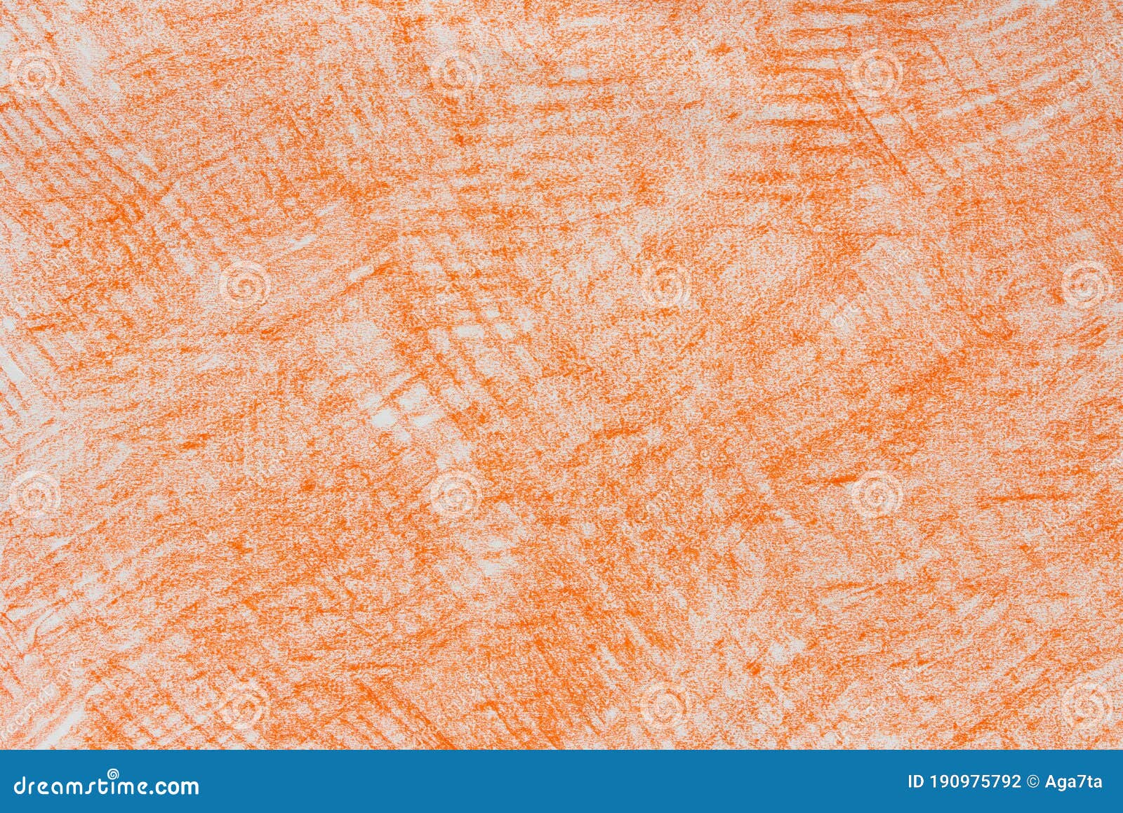 Orange Abstract Crayon Drawing Paper Background Texture Stock Photo ...