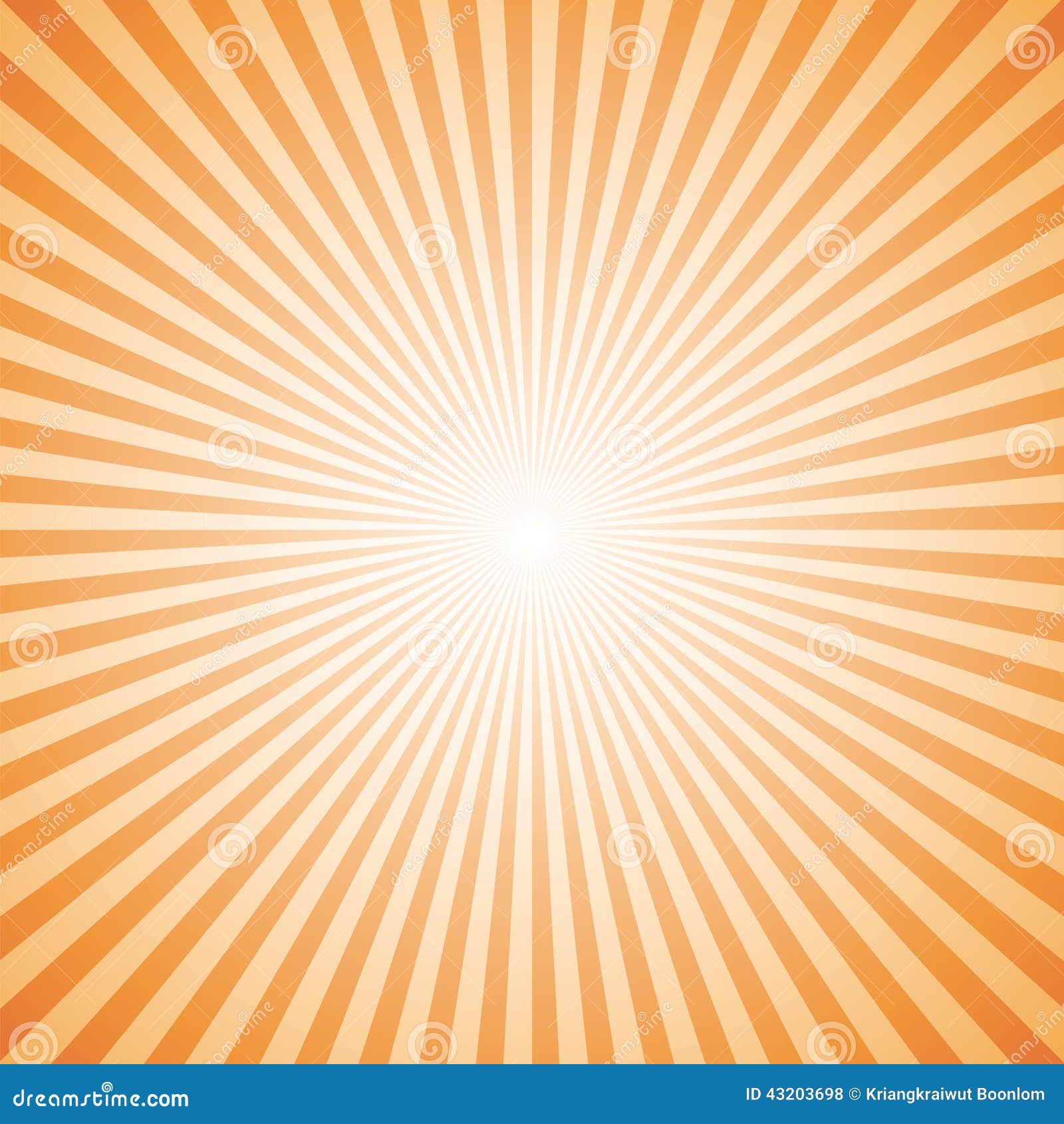 Orange Color Burst Background. Stock Illustration - Illustration of ...