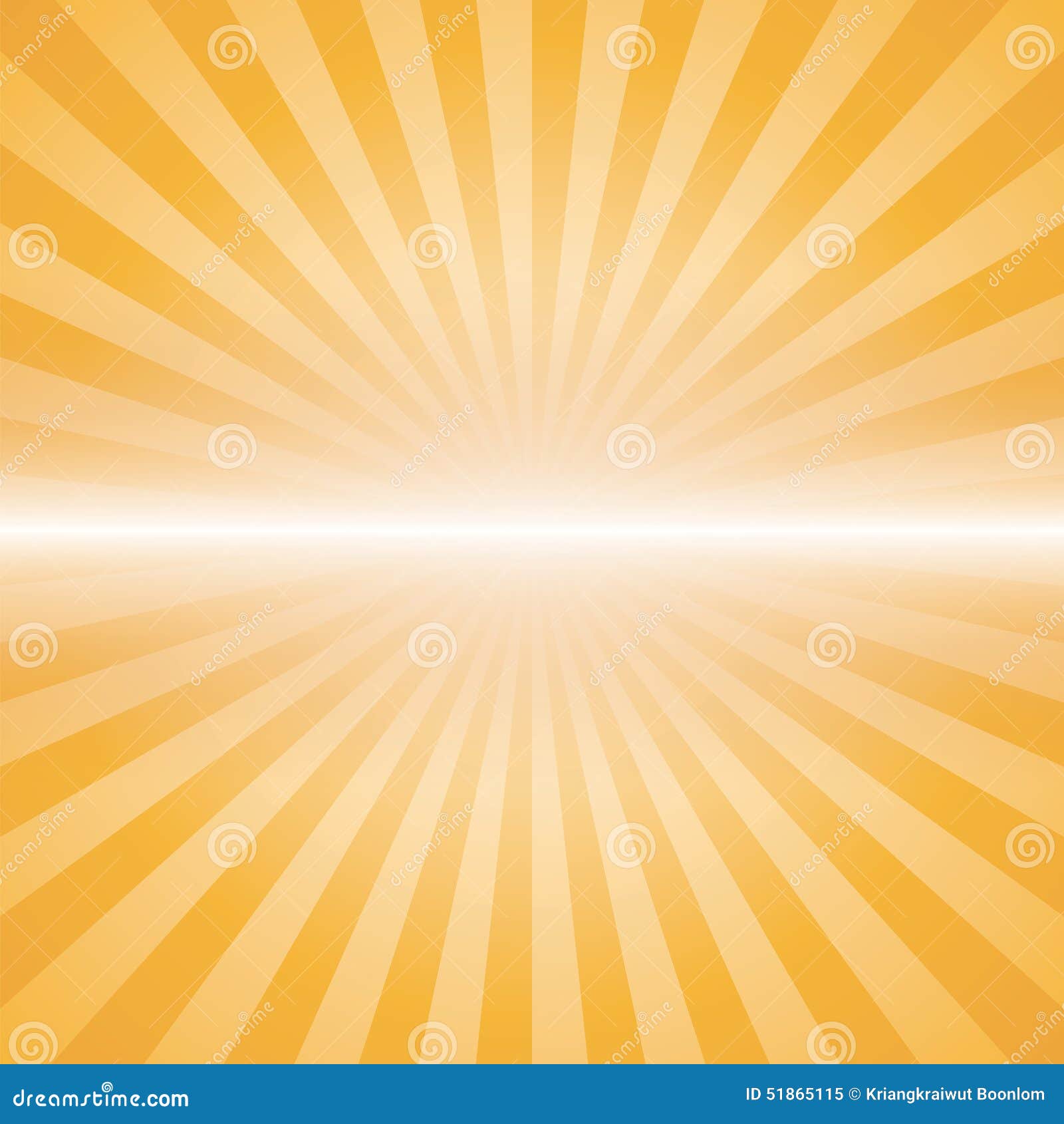 Orange Color Burst Background. Vector Illustration Stock Vector ...