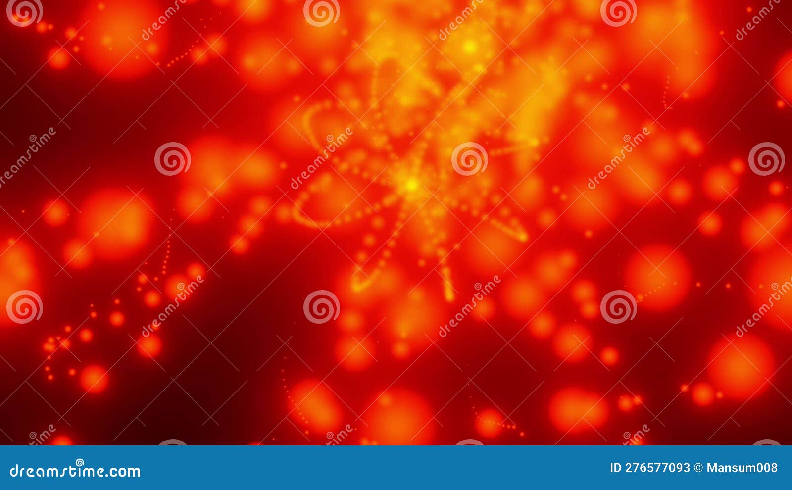Orange Color Light Pattern Background Stock Video - Video of digital ...