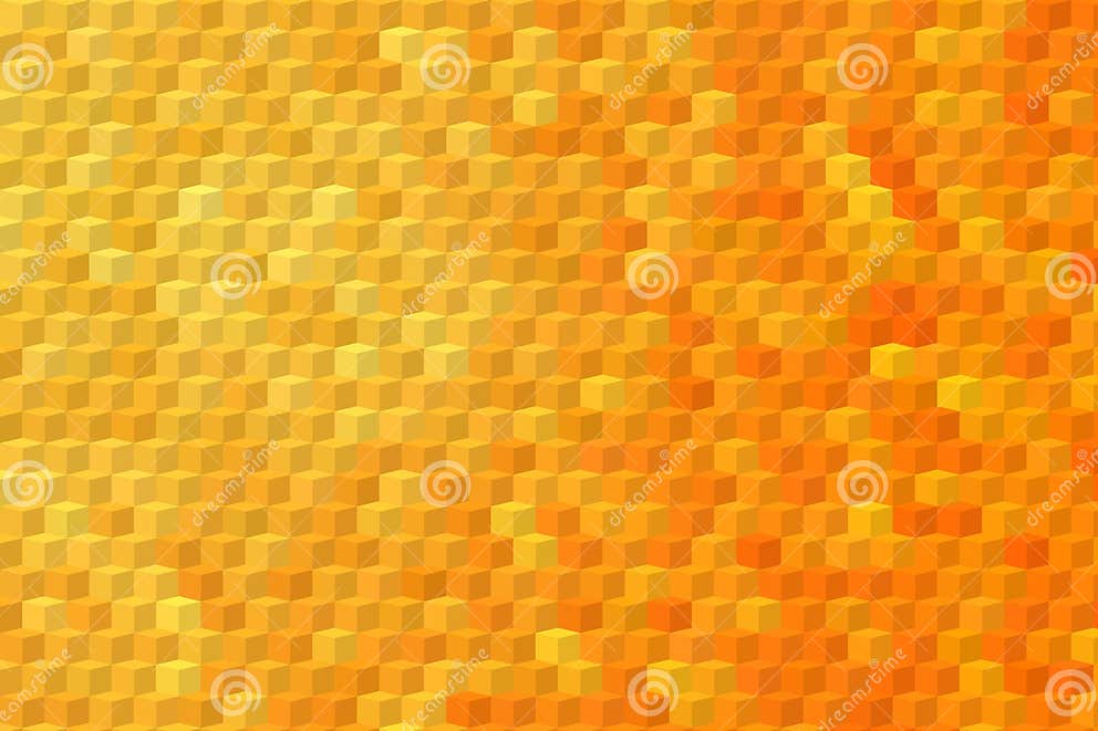 Orange Color Pattern Background Stock Illustration - Illustration of ...