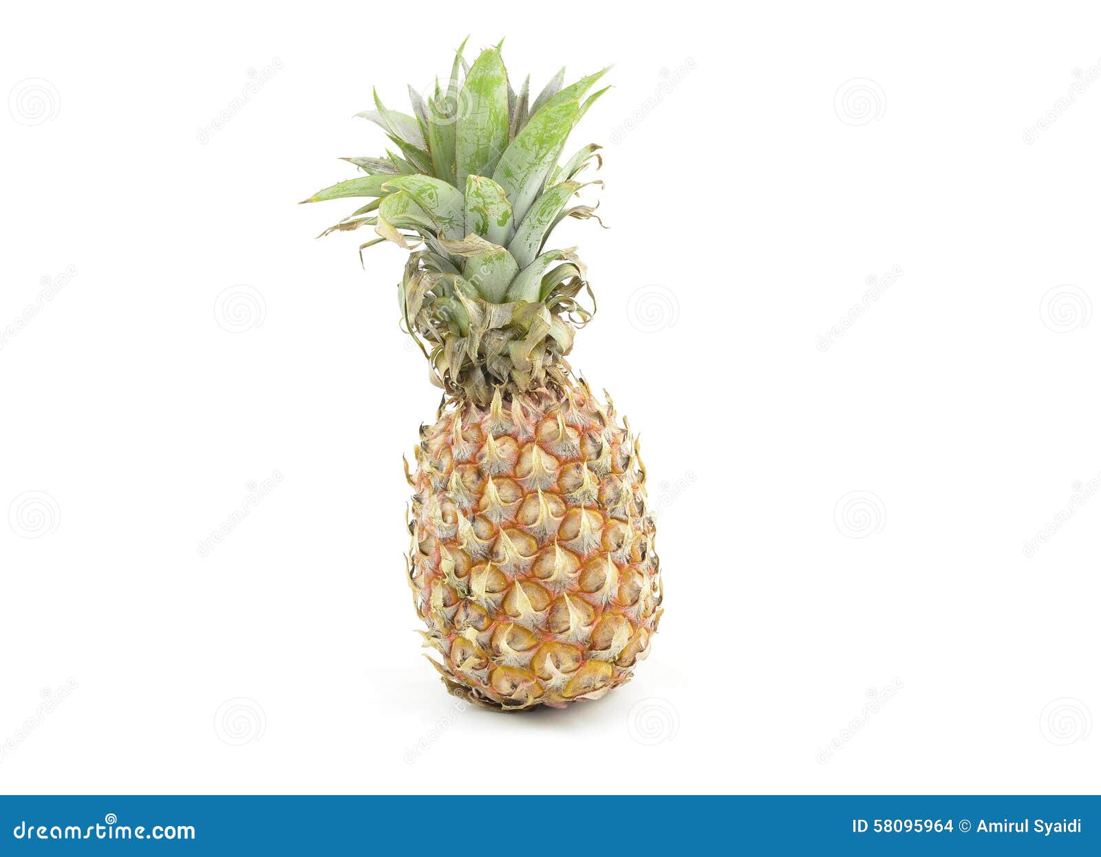 Orange color pineapple stock photo. Image of delicious - 58095964