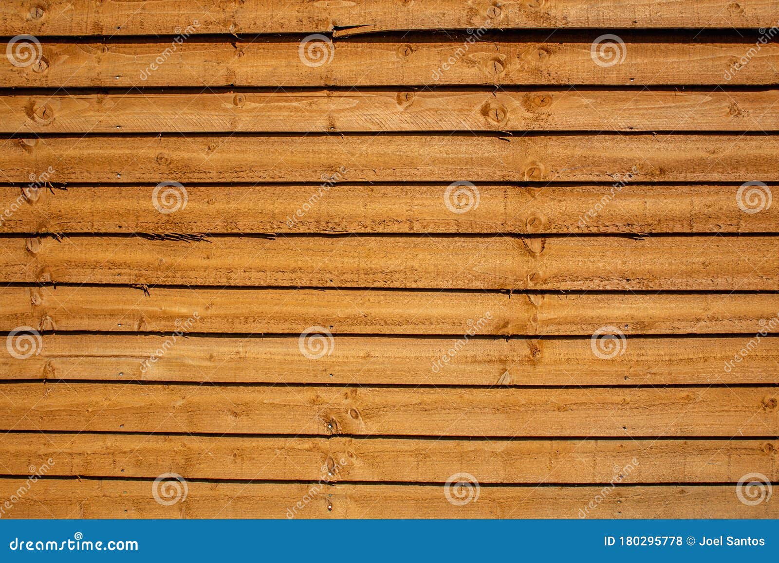Orange Colored Fence Made of Wood Stock Photo - Image of detailed ...