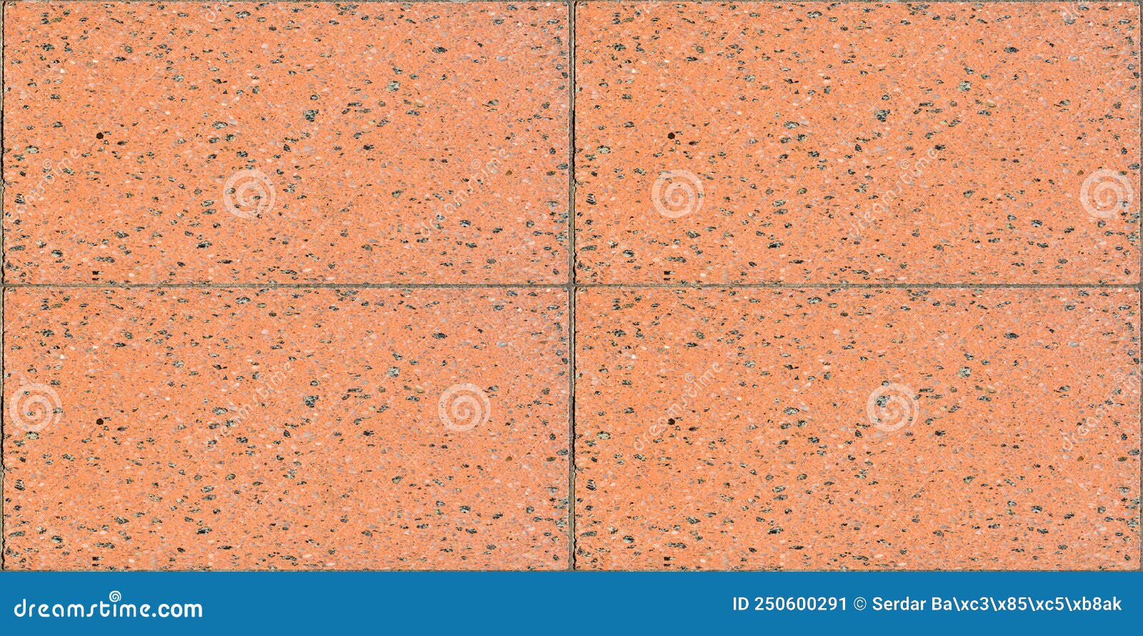 Orange Colored Square Paving Stone, Seamless Tiled Stone Stock Image ...