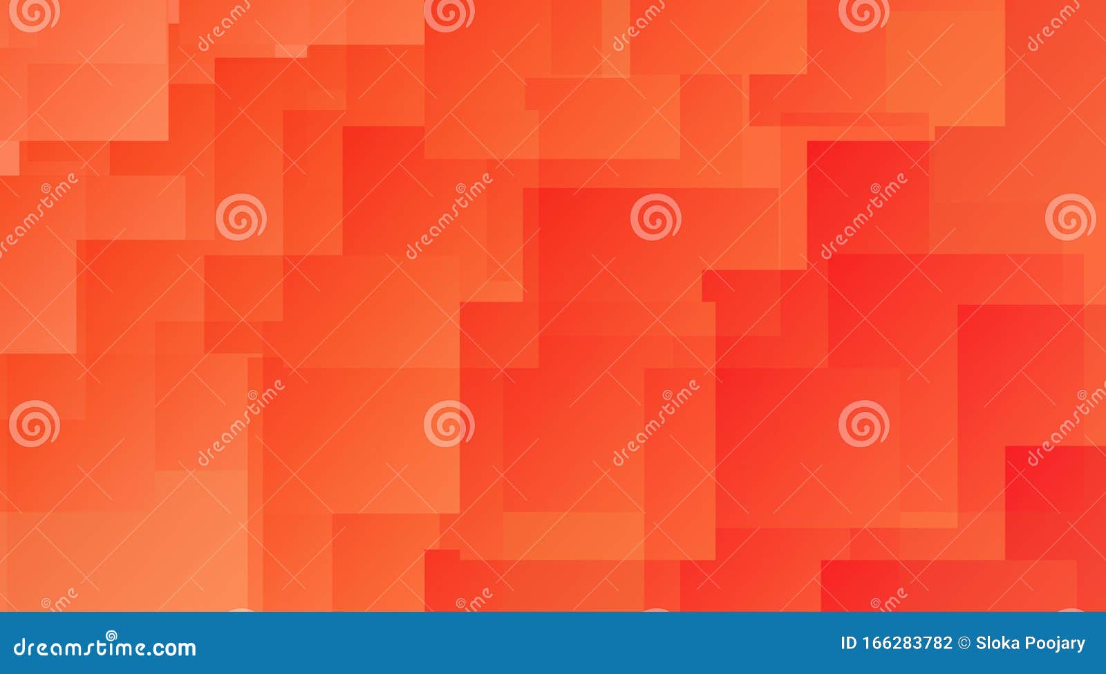 Orange Coloured Abstract Background,square Shapes Design Stock ...