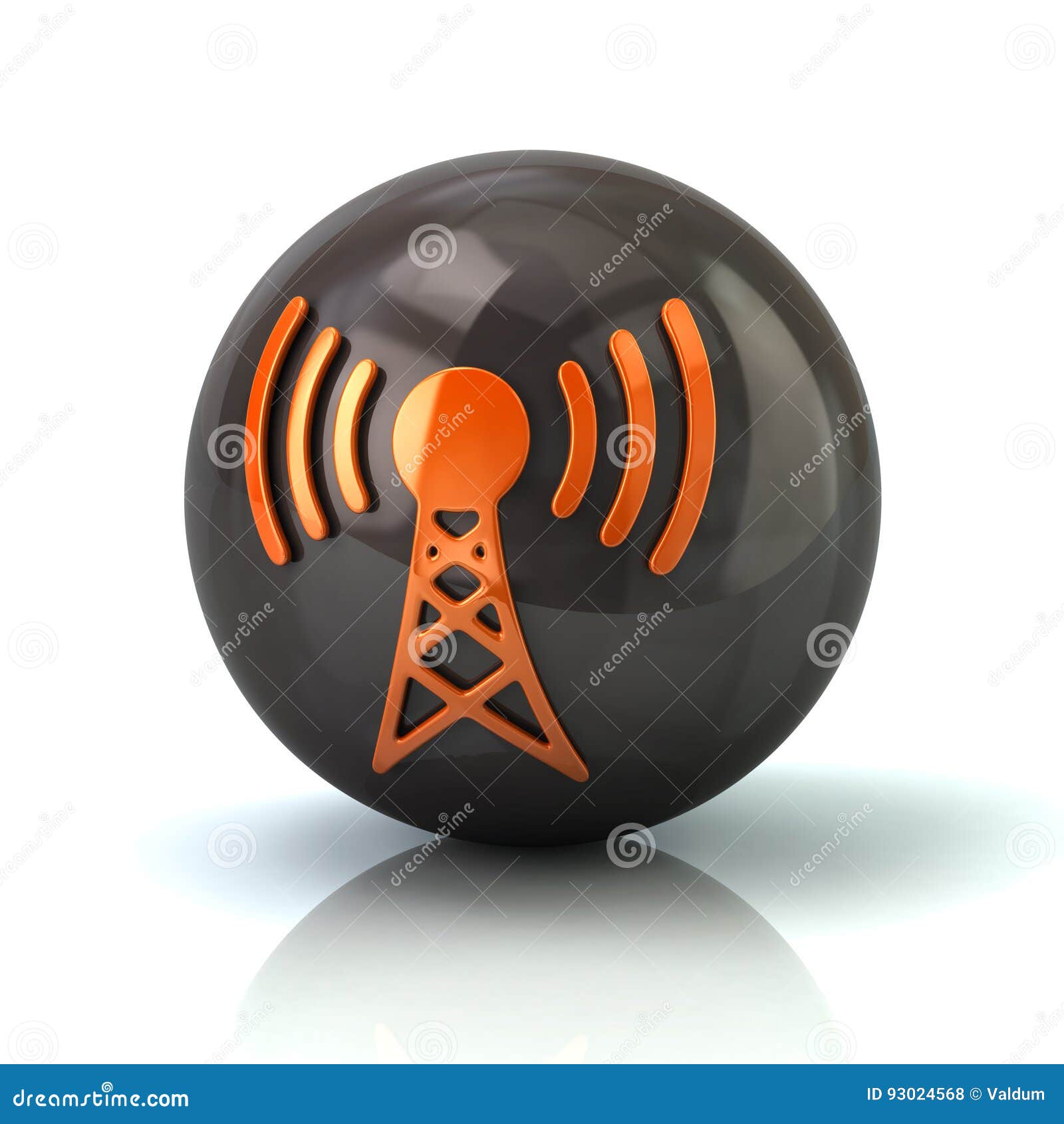 5g Communication Tower Wireless Hispeed Internet With Data Center ...