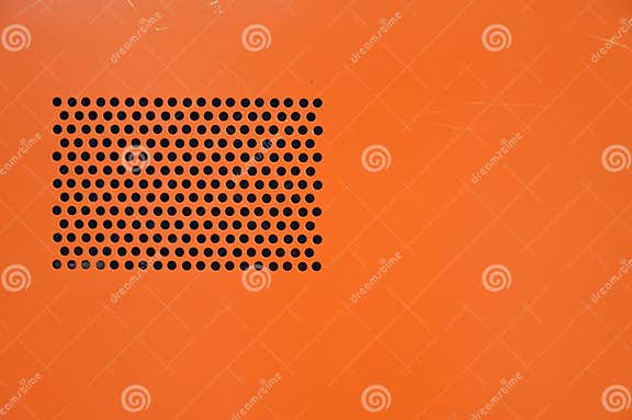 Orange Computer Cpu Texture Background with Black Hole Stock Image ...