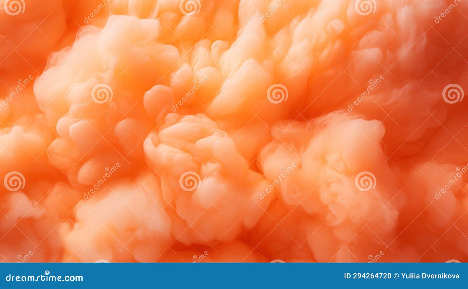 Orange Cotton Candy Background. Candy Floss Texture Stock Photo - Image ...