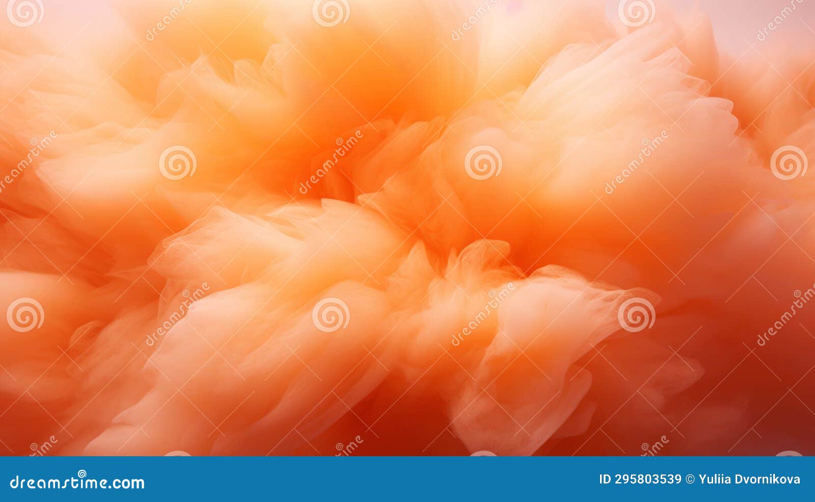 Orange Cotton Candy Background. Candy Floss Texture Stock Image - Image ...