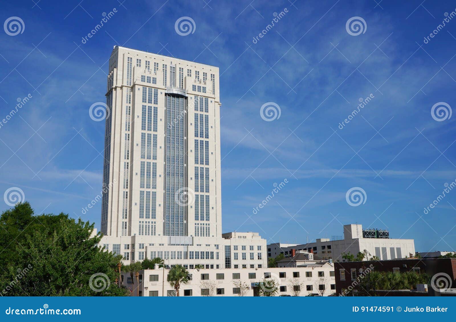 Orange County Courthouse, Orlando, Florida Stock Image - Image of ...